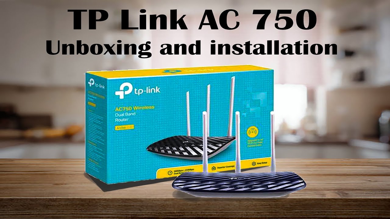 TP-Link AC750 Dual Band Wireless Cable Router | Unboxing & Installation ...