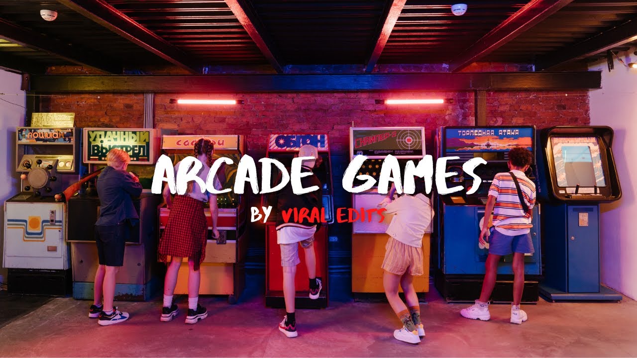 Arcade Games Cinematic Stock Footage & No Copyright Music - YouTube