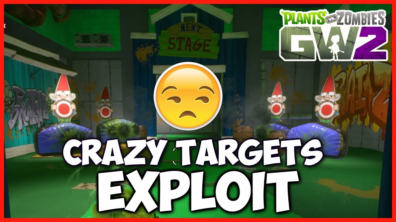 Plants vs Zombies: Garden Warfare 2 - Crazy Targets EXPLOIT with Toxic ...