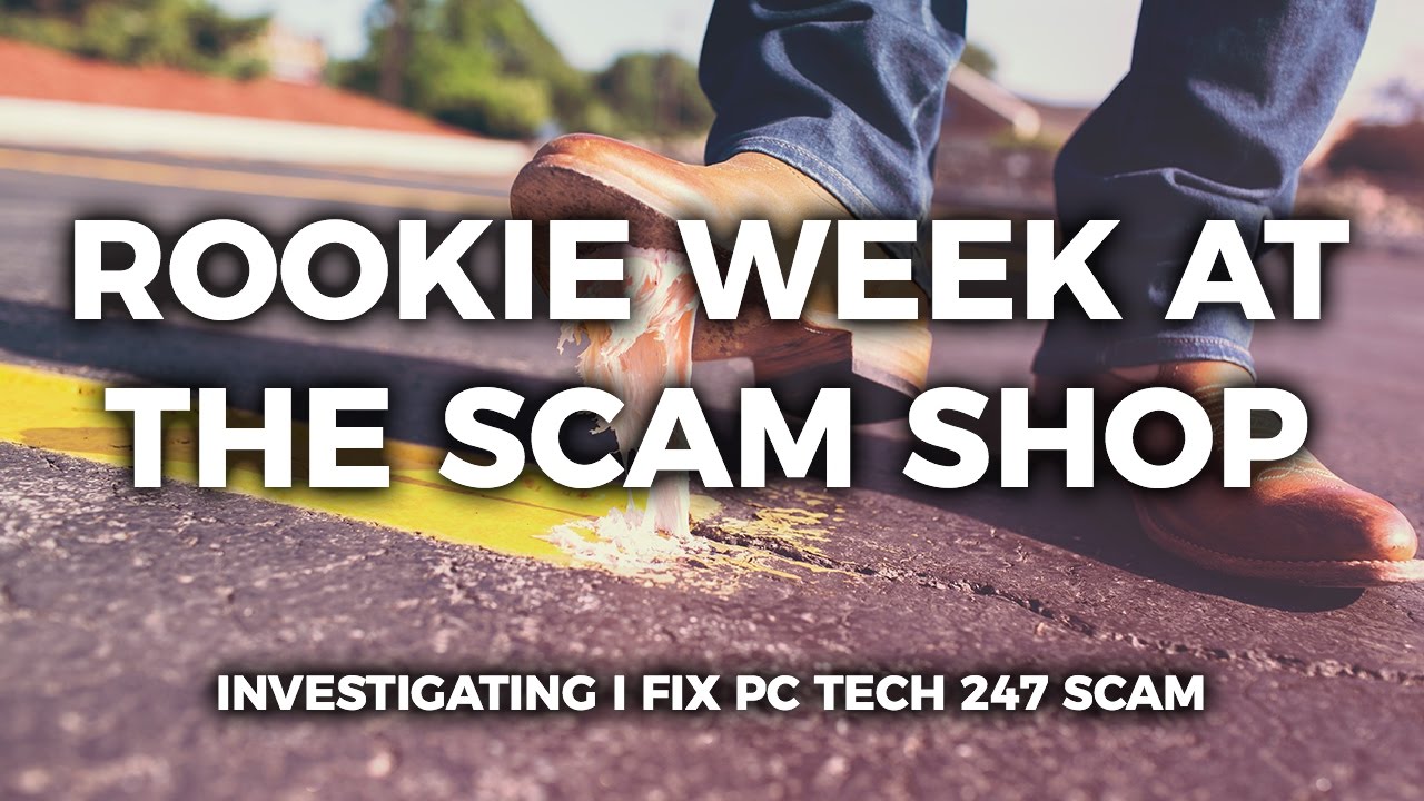 I FIX PC TECH 247 - SCAMMER LOGS ME INTO THEIR MCAFEE ACCOUNT - YouTube