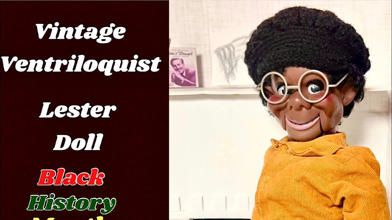 #blackhistorymonth Vintage Lester ventriloquist doll @irenehough4441 ...