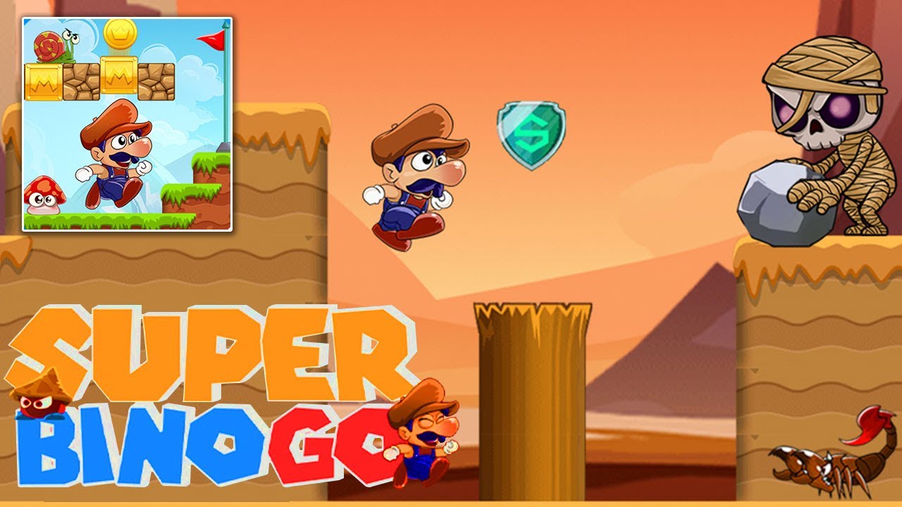 Super Bino Go Adventure Jungle Gameplay Walkthrough 2023 - YouTube
