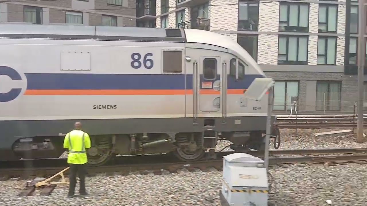 MARC Penn Line Train 422 Ride | Washington - BWI - YouTube