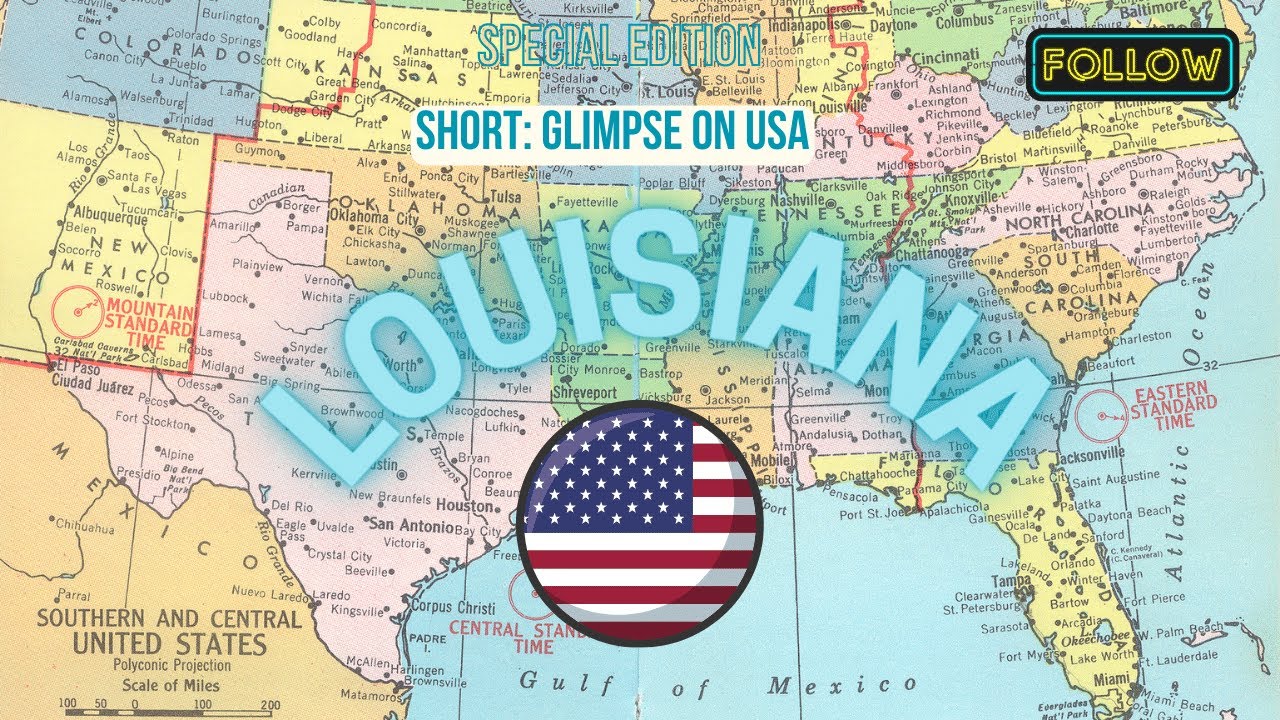 SHORT: Glimpse on USA - LOUISIANA - YouTube