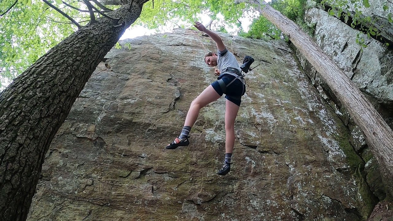 Real with Ryan - 1st Time Rock Climbing - YouTube