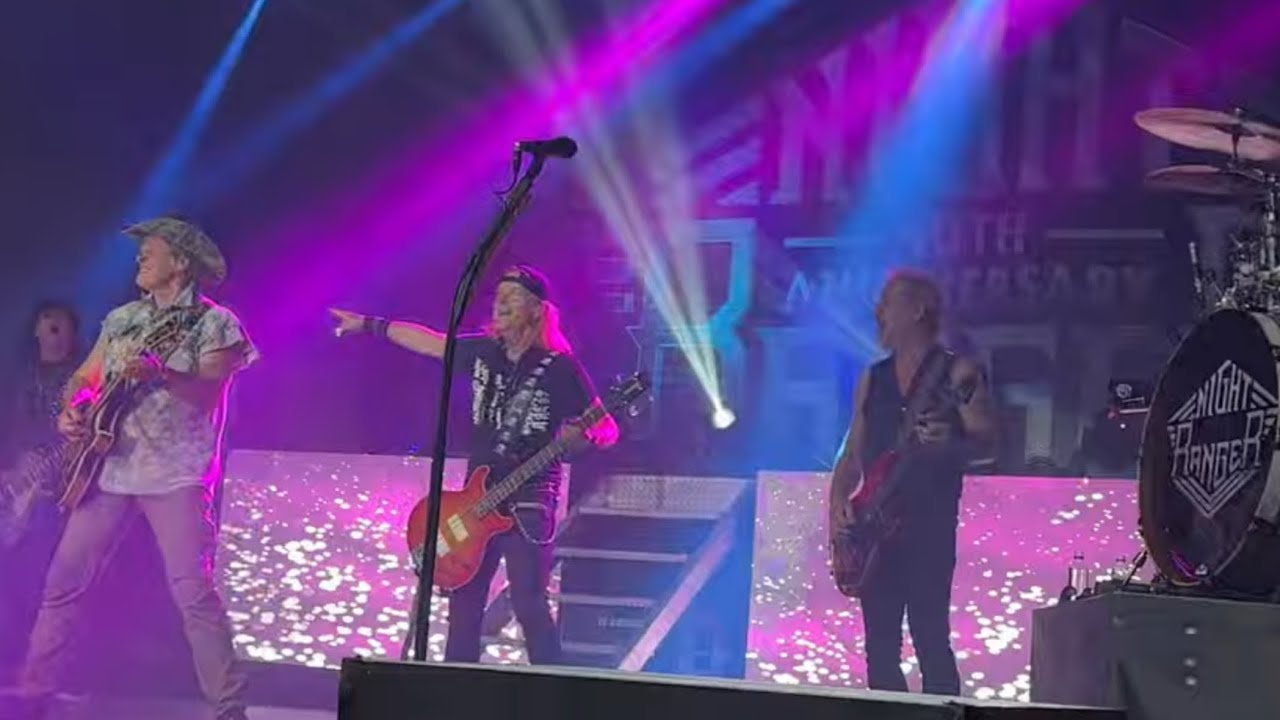 Night Ranger w/ Ted Nugent “Cat Scratch Fever” live @ Optimist Arena ...