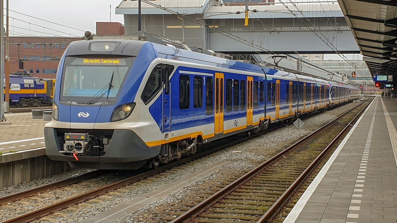 NS SNG in de sprinterdienst tussen Utrecht Centraal en Zwolle - YouTube