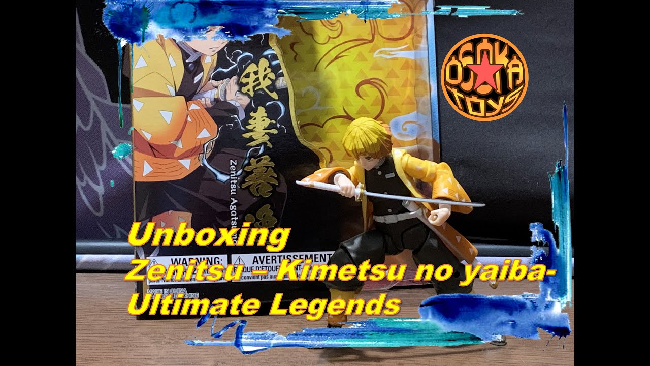Unboxing: Agatsuma Zenitsu- Ultimate Legends HD - Pequeñas grandes ...