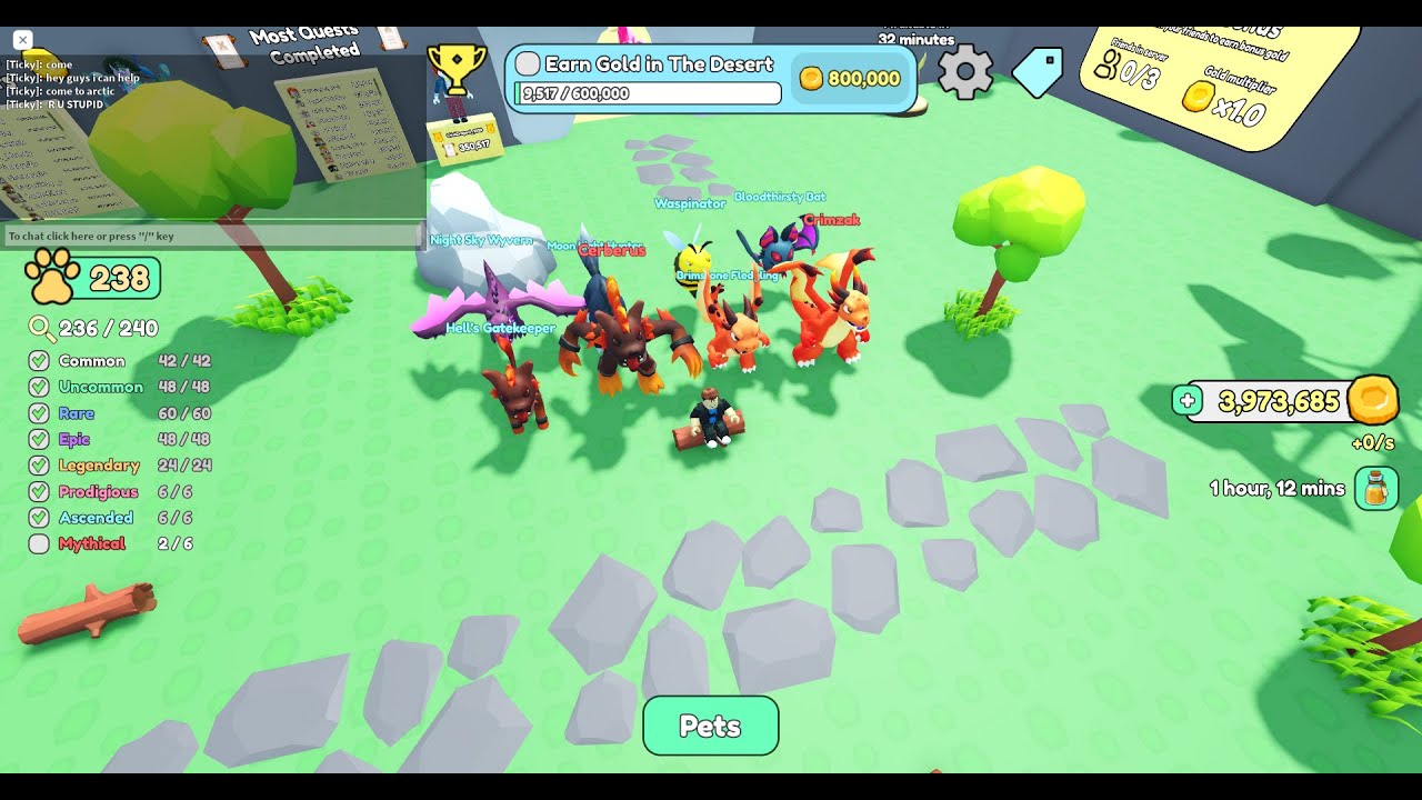 Roblox: Collect all pets (ep.9) - YouTube
