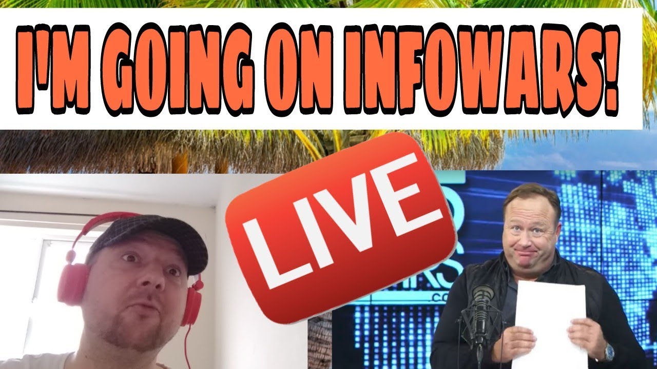 INFOWARS WANT TO INTERVIEW ME LIVE IN STUDIO WITH ALEX JONES! | Pre ...