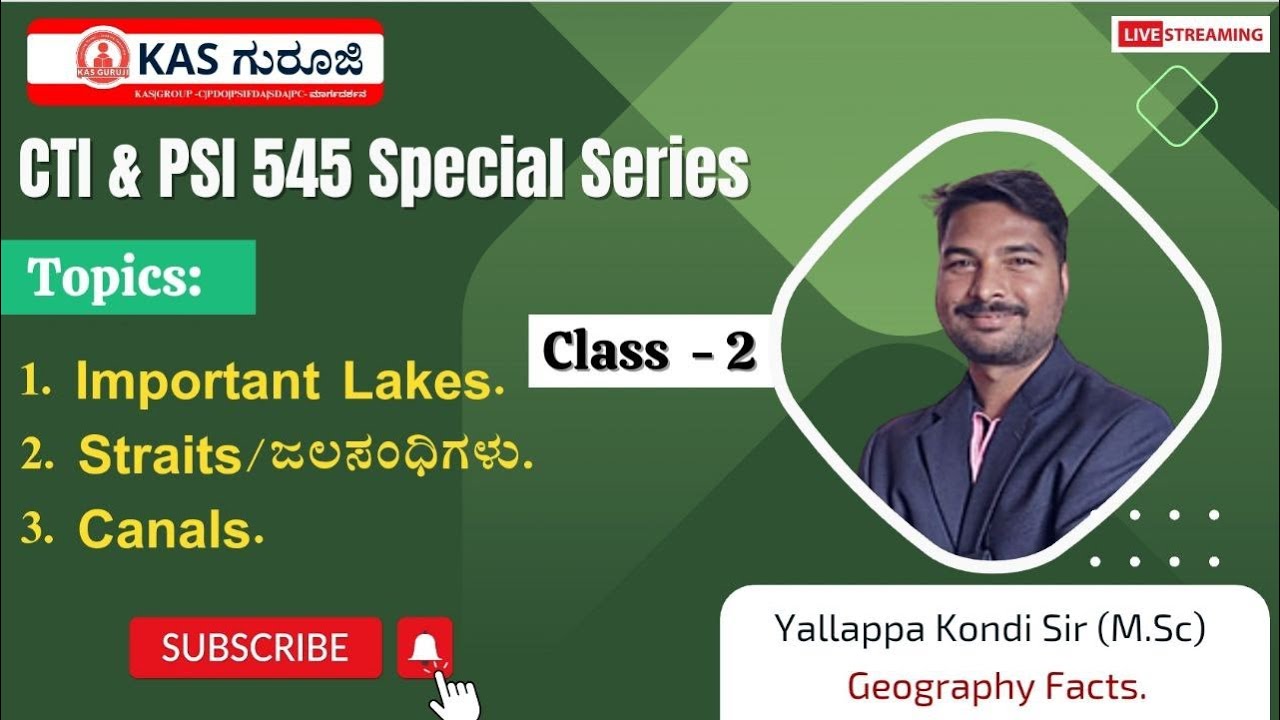 Rapid Revision Series for #CTI & #PSI | Class 2 - YouTube