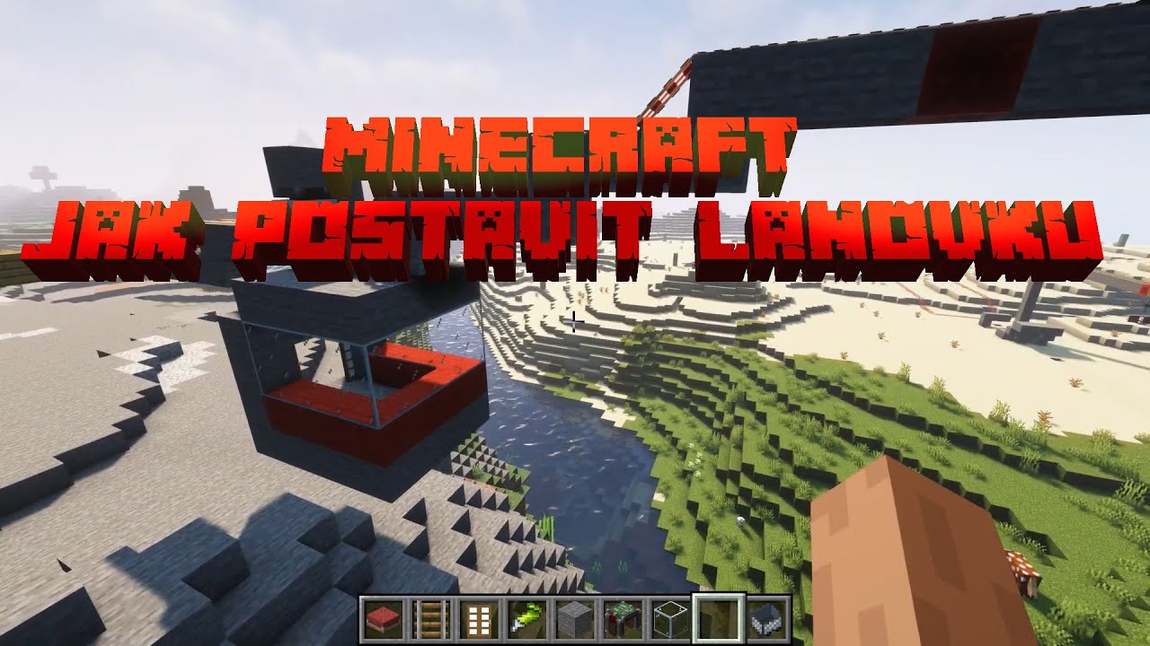MINECRAFT CREATE MOD - KABINOVÁ LANOVKA / MINECRAFT CABLE CAR - YouTube