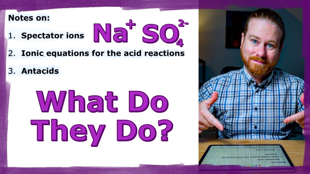 IB Chemistry: Ionic Equations - Made EASY - YouTube