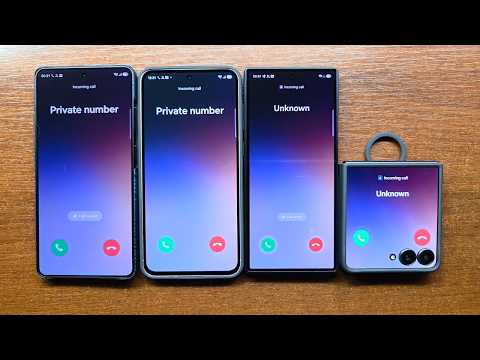 Samsung Galaxy S26 Ultra vs A56 vs Z Fold 7 vs Z Flip 7 Over the Horizon 2026 vs 2025 Incoming Call