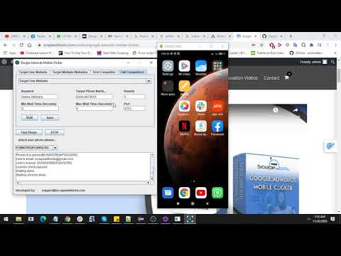 Google AdWords Call Campaign Clicker Bot - YouTube