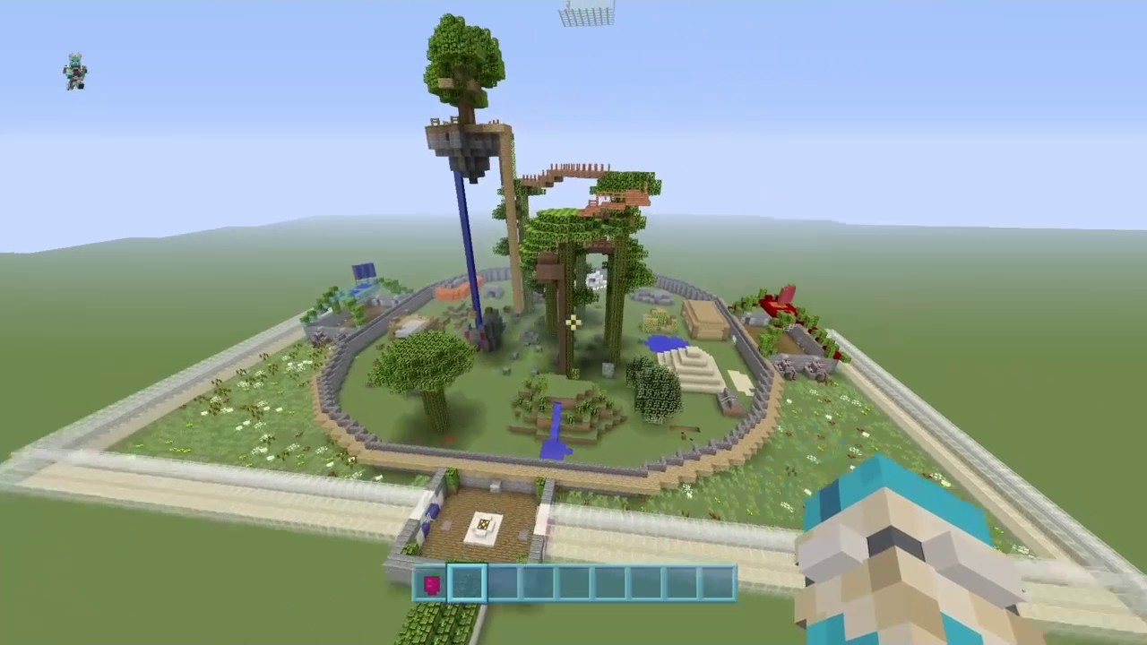 Présentation de mon serveur mini-jeux - YouTube