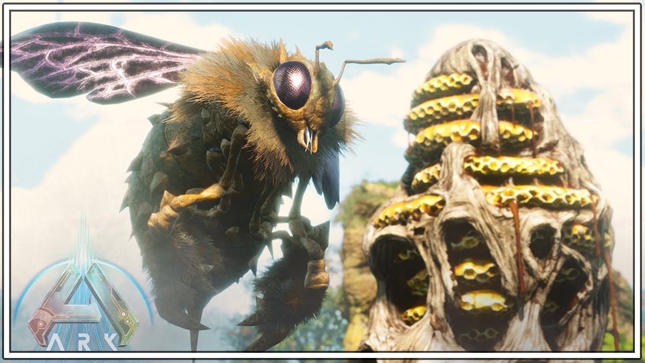 WE TAMED THE QUEEN BEE FOR UNLIMITED HONEY | ARK SURVIVAL ASCENDED ...