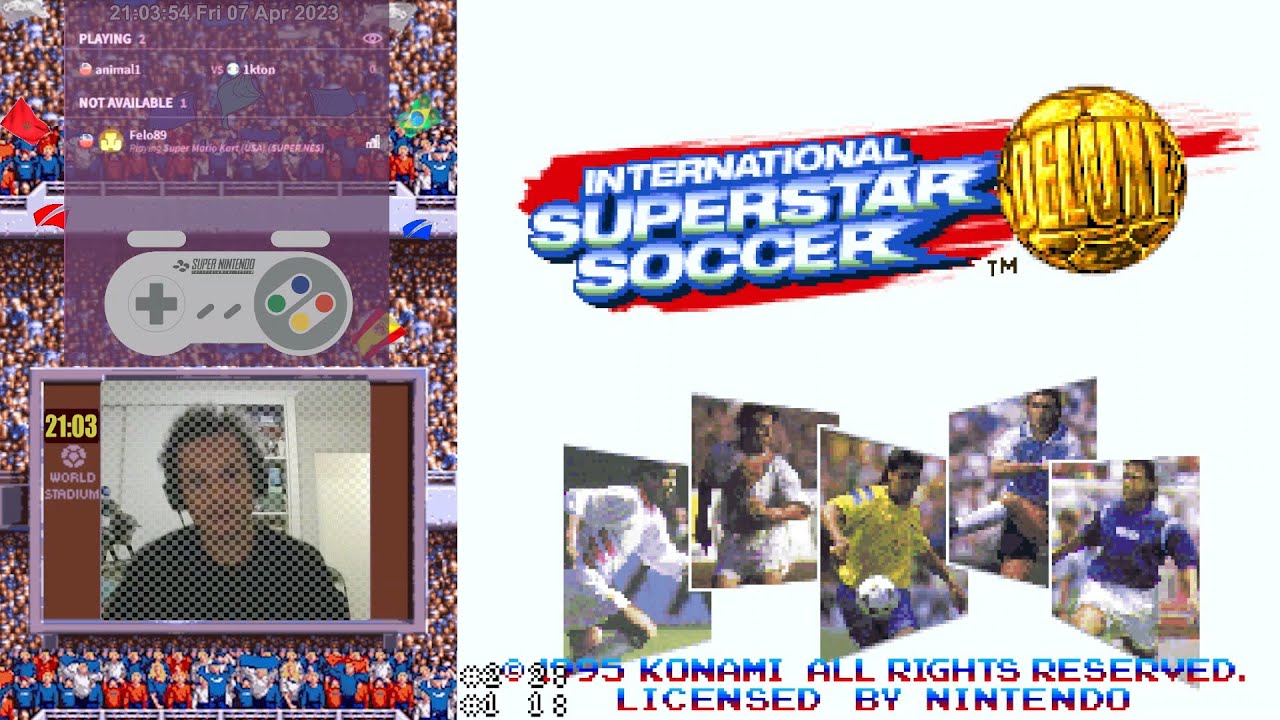International Superstar Soccer Deluxe | Animal (Esp) vs. 1kton (Ale ...