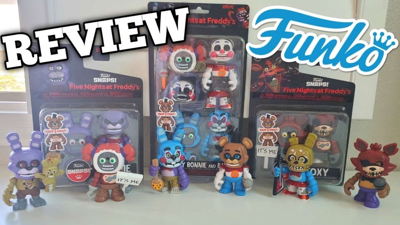 THE 1ST FUNKO FNAF SNAP REVIEW IN THE UK!!! || Five Nights at Freddy's ...
