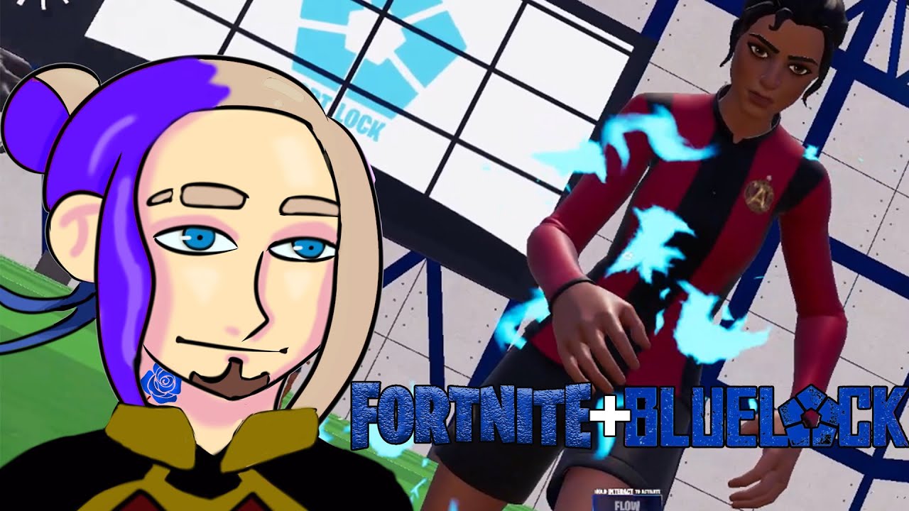 JOGUEI BLUE LOCK NO FORTNITE (Me tornei o KAISER mais CODIGOS de ...