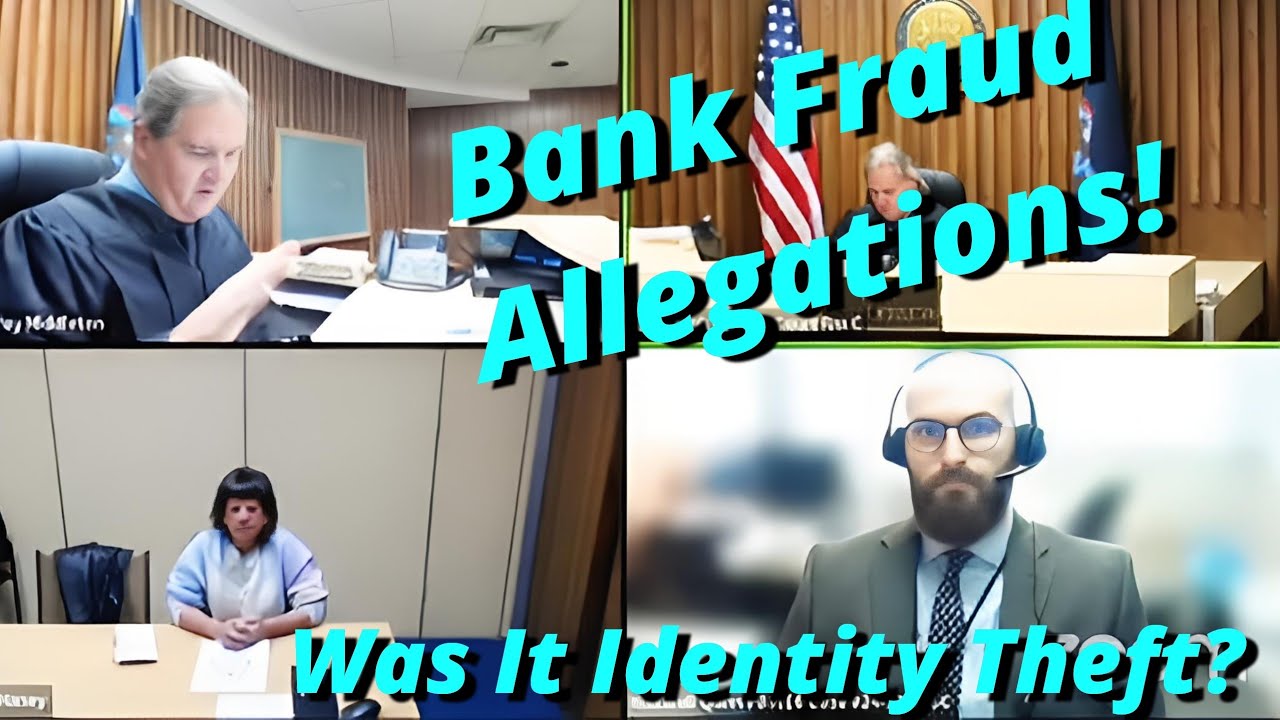 JUDGE MIDDLETON : Taken To Court For Bank Fraud! Weak Evidence? - YouTube