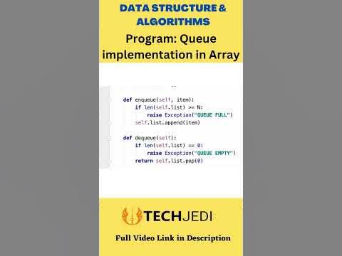 Queue Implementation in Array... - YouTube