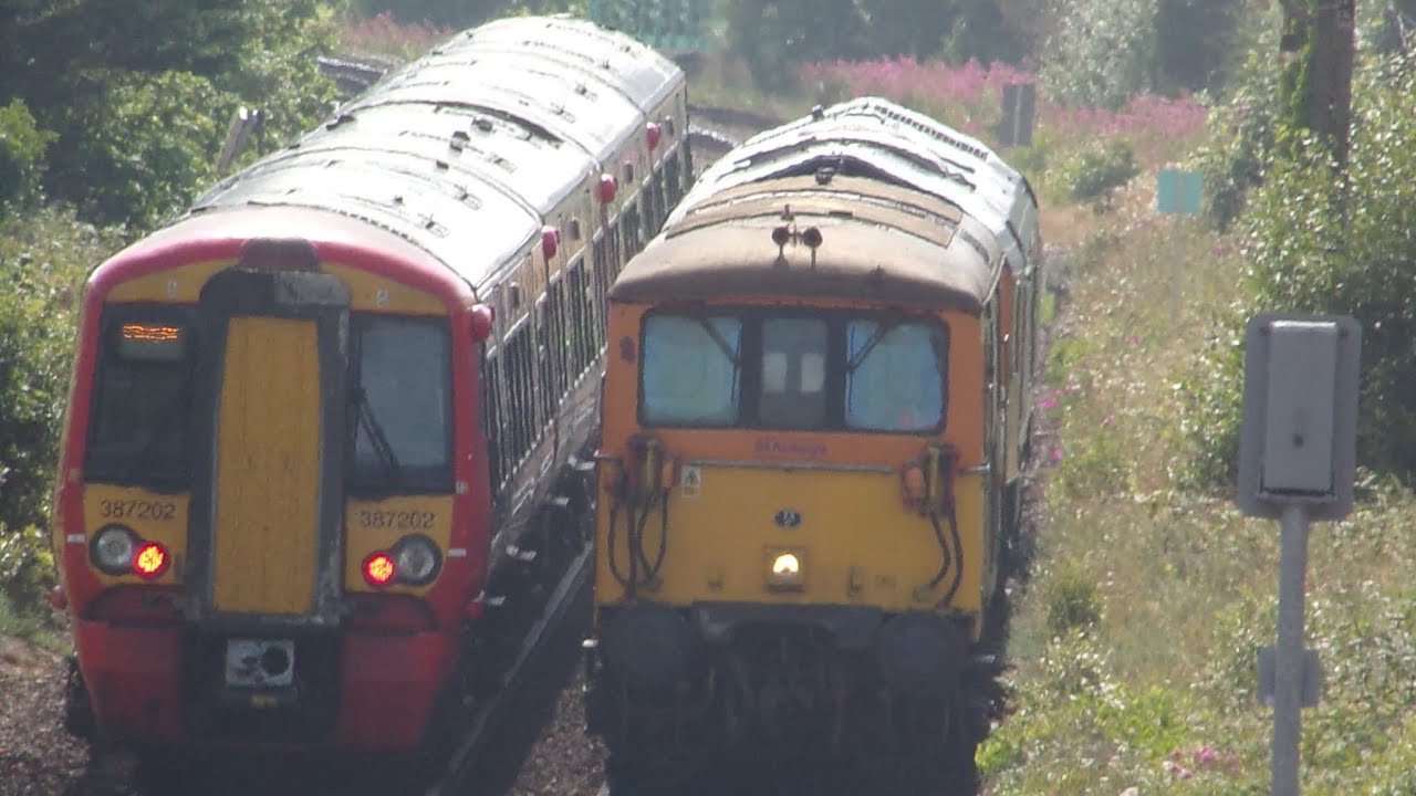 Class 387 At Bopeep Junction - Eletrostar 387202 - Monday 19th June ...