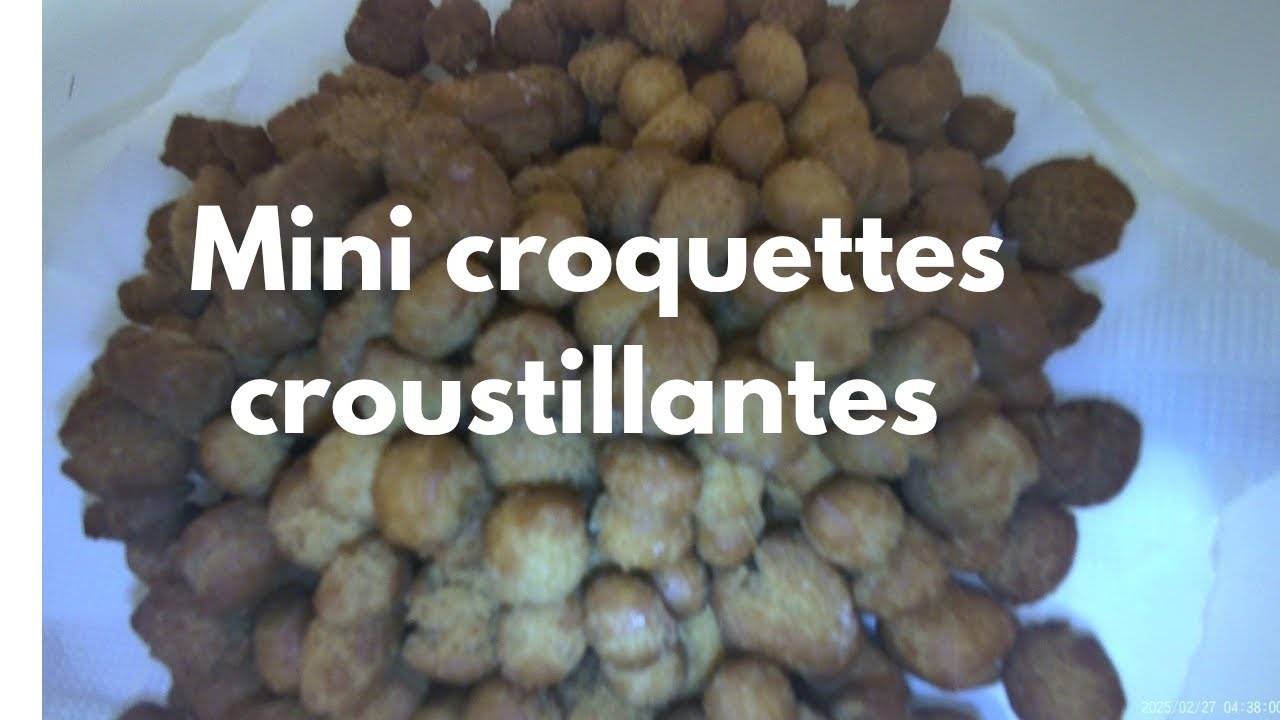 Mini croquettes croustillantes - YouTube