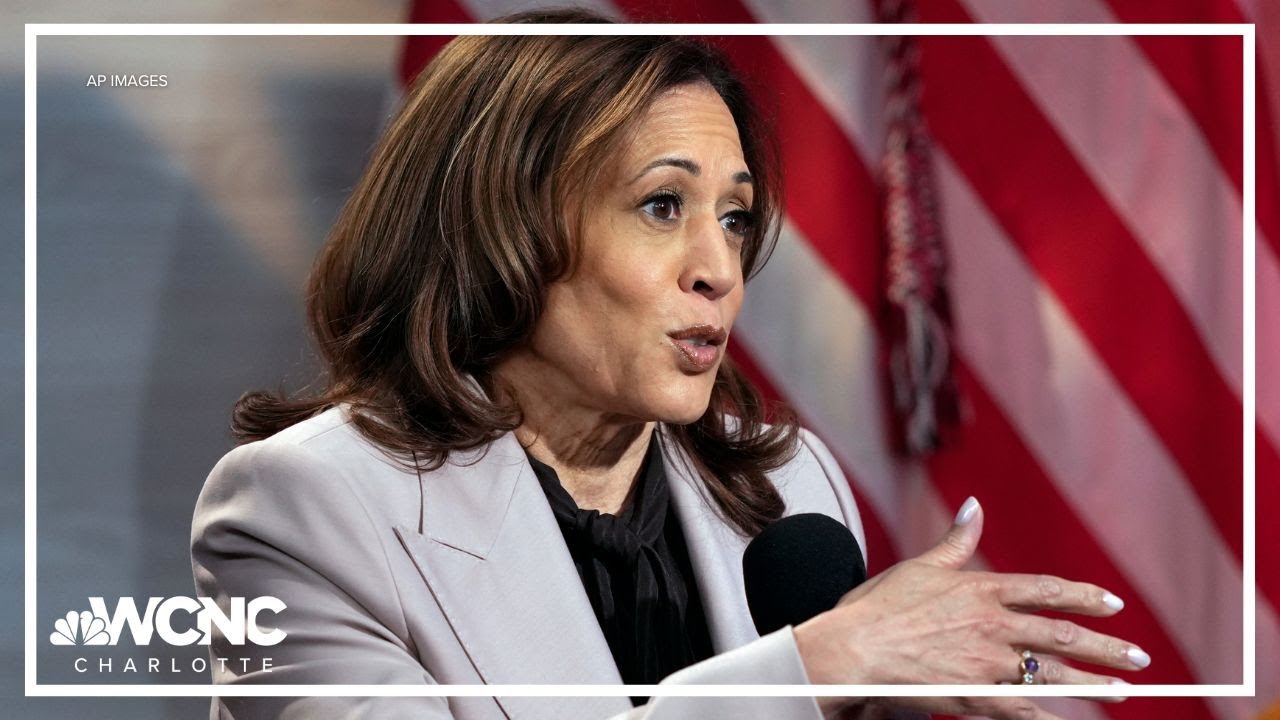 'A crying shame': Harris on false claims about migrants in Ohio - YouTube
