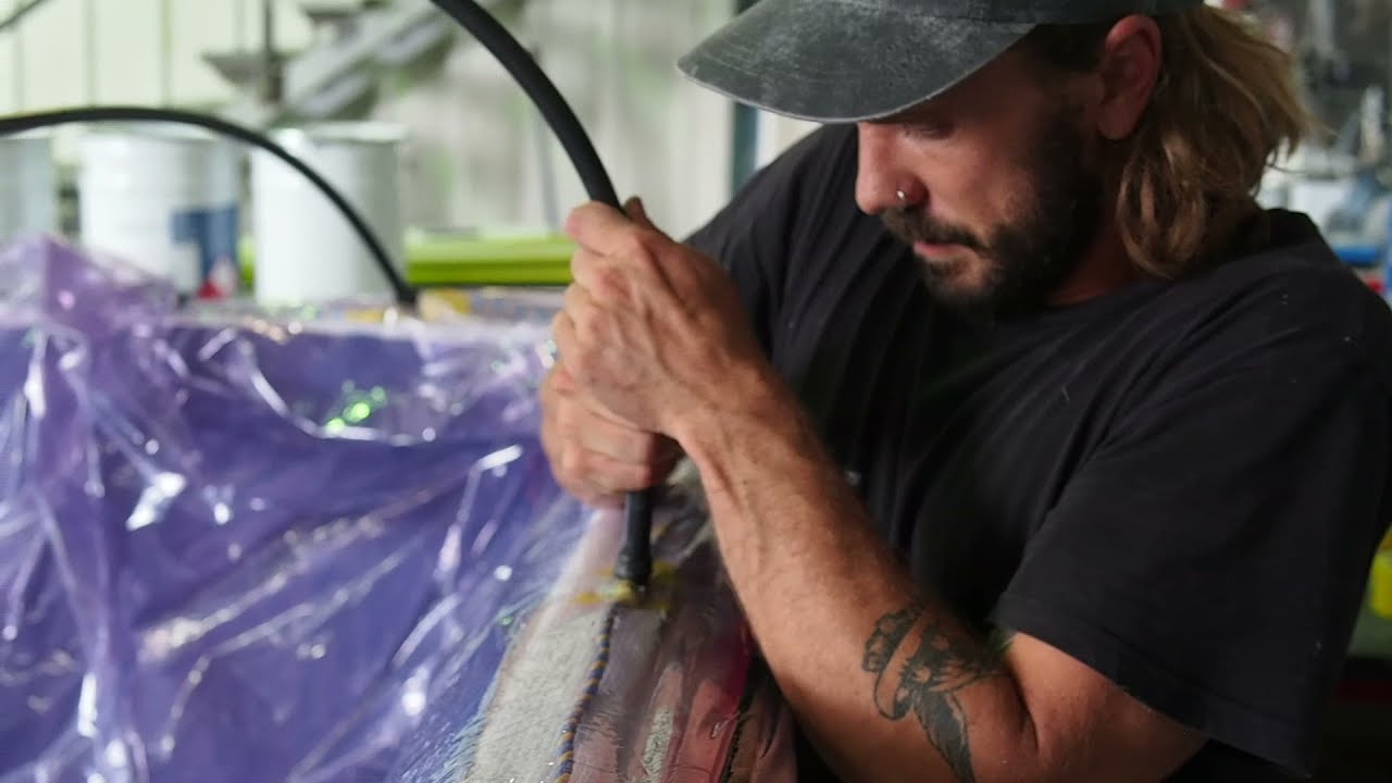 Galeforce: Australian-made Vacuum Infused Fibreglass Boats - YouTube
