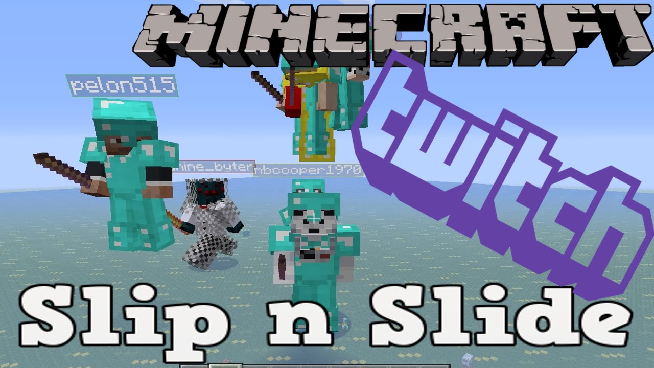 Minecraft - Slip n Slide PvP - YouTube