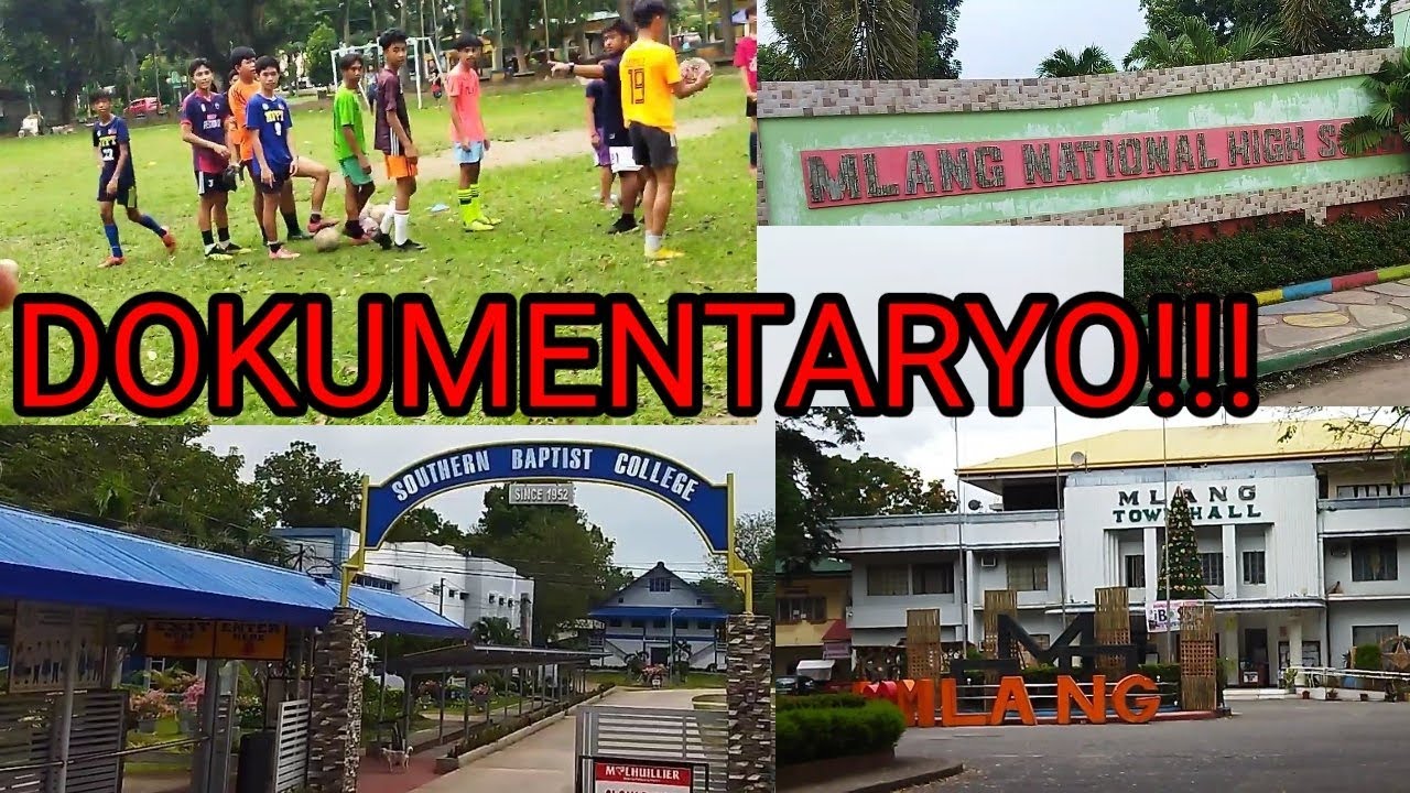 Dokumentaryo SBC MNHS Mlang FC soccer team @RMtv-88#yearofyou # ...