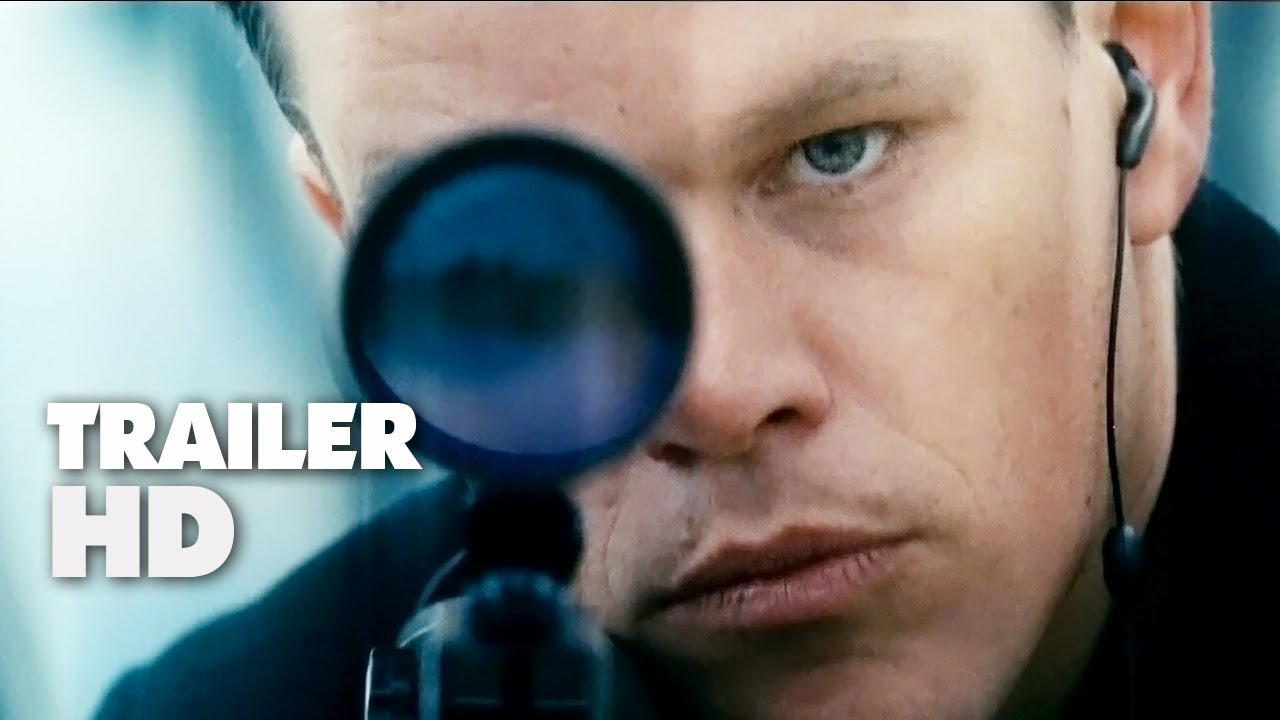 Jason Bourne - Official Film Trailer 2016 - Matt Damon Movie HD - YouTube