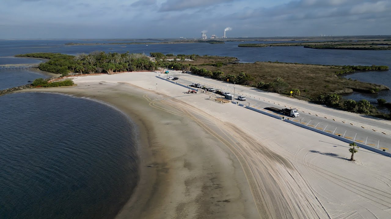 Fort Island Gulf Beach ReOpens - YouTube
