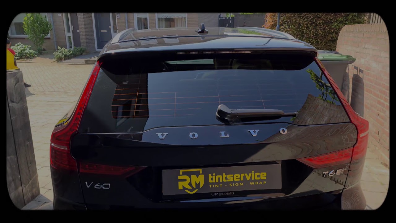 Volvo v60 t6 window tint - YouTube