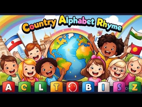 Country Alphabet Rhyme | A to Z World Countries | Fun Learning for Kids ...