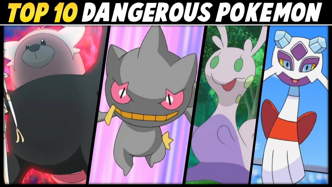 Top 10 Dangerous Pokemon | 10 Most Dangerous and Scary Pokemon | in ...