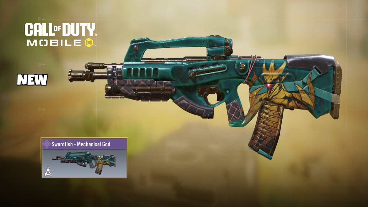 *NEW* FREE Swordfish - Mechanical God Gameplay on COD Mobile ...