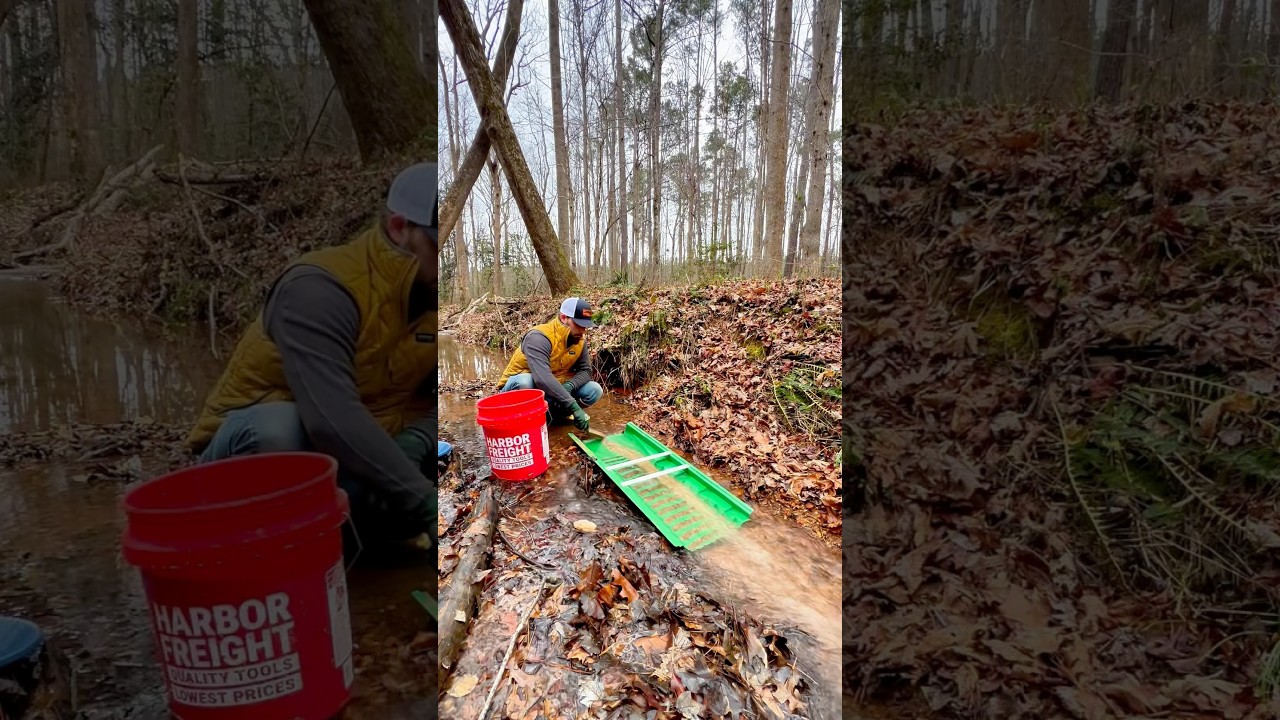 Testing the Le Trap Gold Prospecting Sluice and Finding Awesome Gold ...