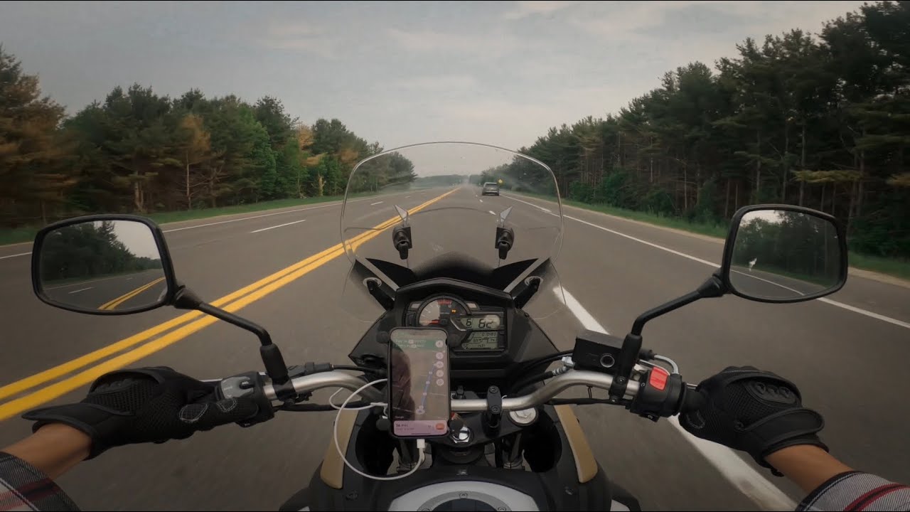 Riding the backwoods of northern Michigan - YouTube