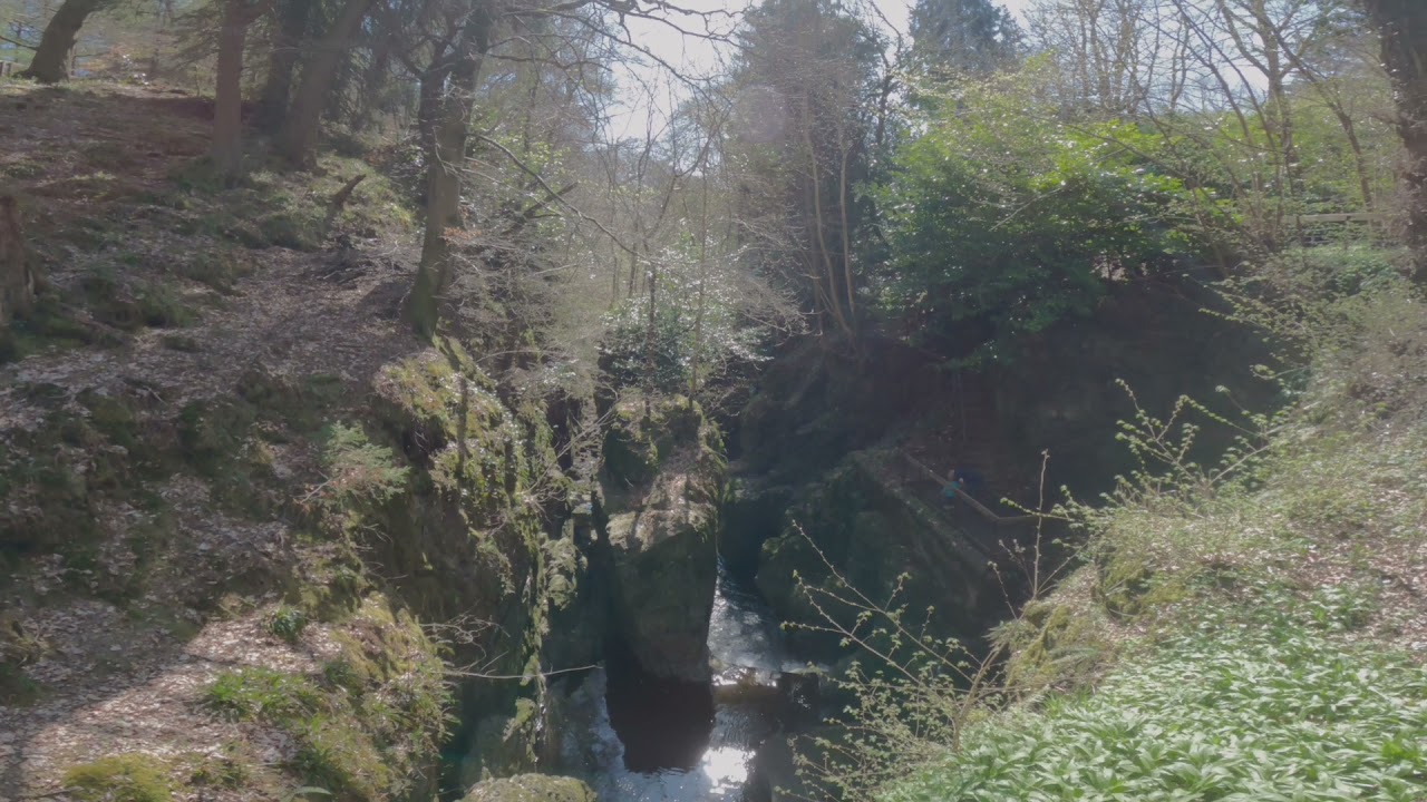 Rumbling Bridge Gorge - YouTube