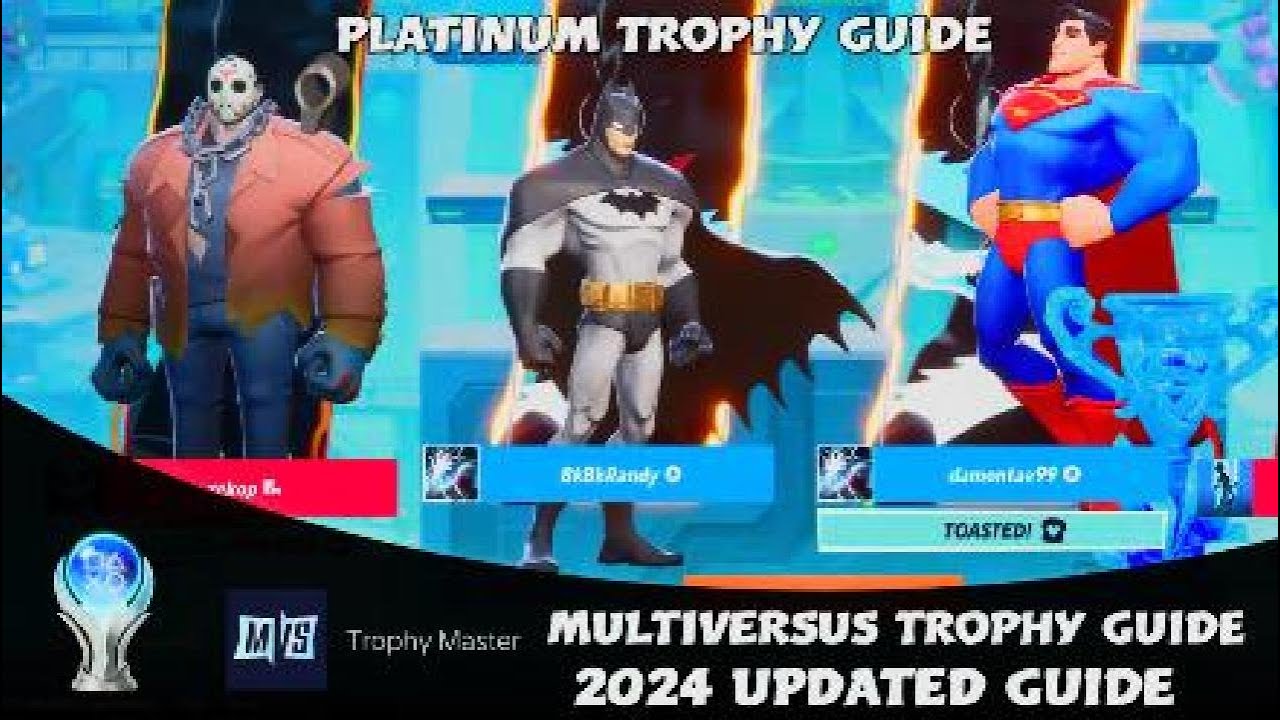 MULTIVERSUS PLATINUM Trophy Guide 2024 - YouTube