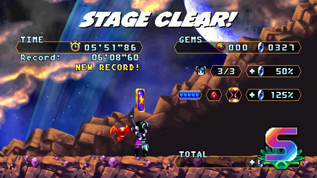 Freedom Planet 2 - Magma Starscape (Neera) [Rainbow S Rank] - YouTube