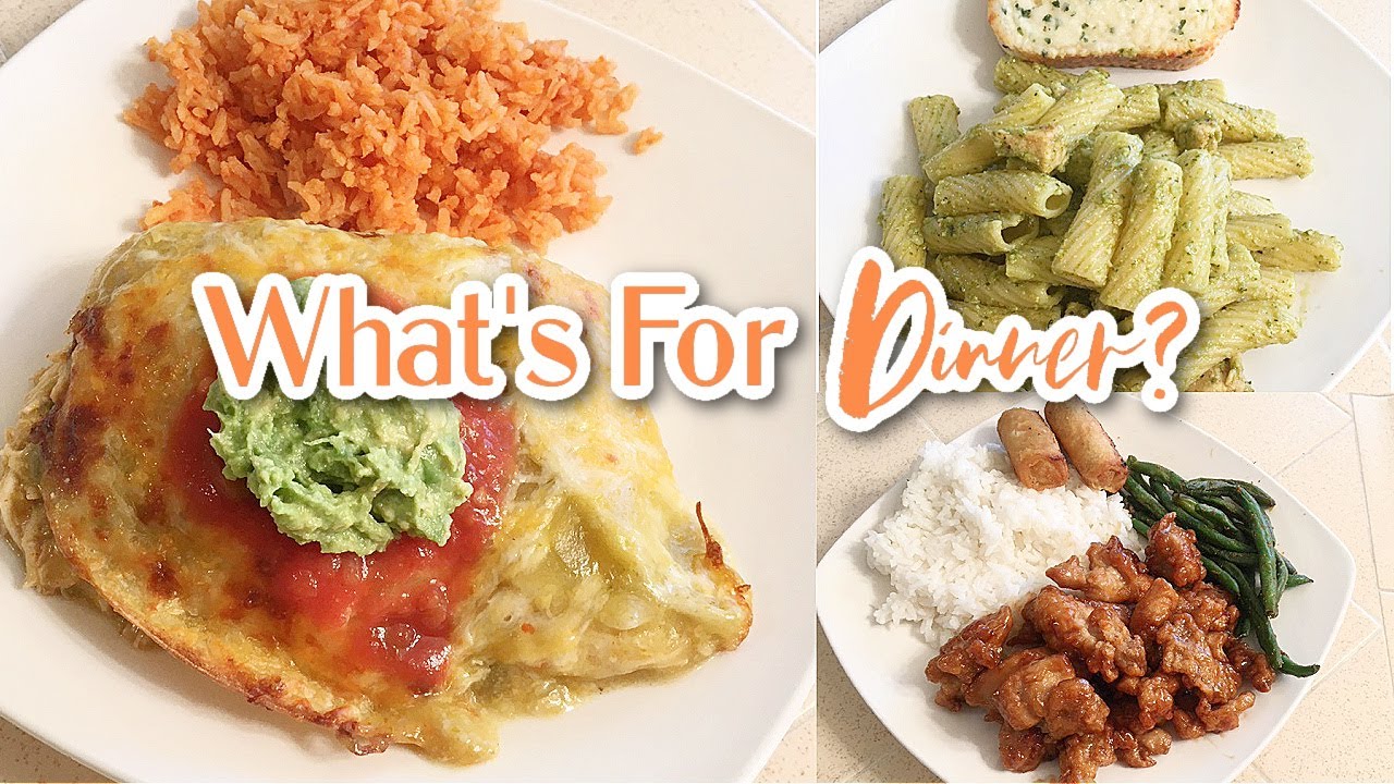 What's For Dinner? | Realistic & Easy Budget Friendly Family Meal Ideas ...