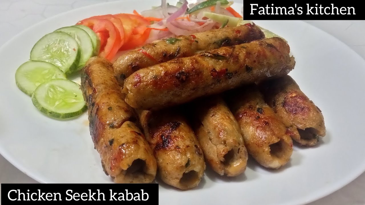Eid special | smokey Chicken seekh kabab Recipe | easy and quick ...
