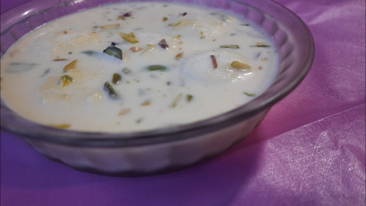 How to make rasmalai | Angoor Basundi | Easy Cooking By Sanjana | - YouTube