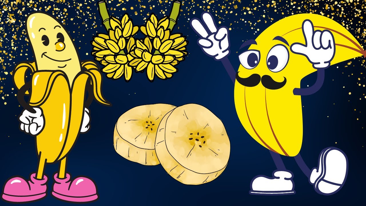 Banana | Banana Songs | Banana Cartoons Original Songs | More Kids ...