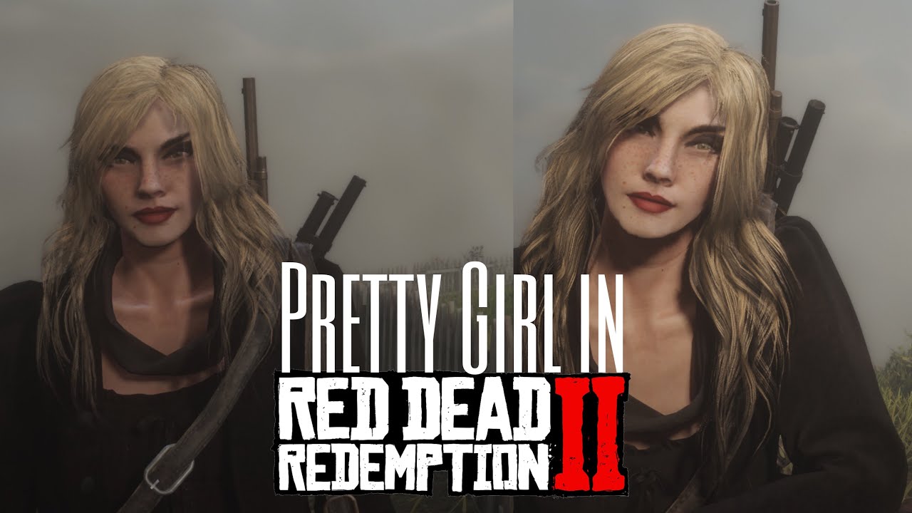 How to make a pretty girl in Red Dead Online! V2 - YouTube