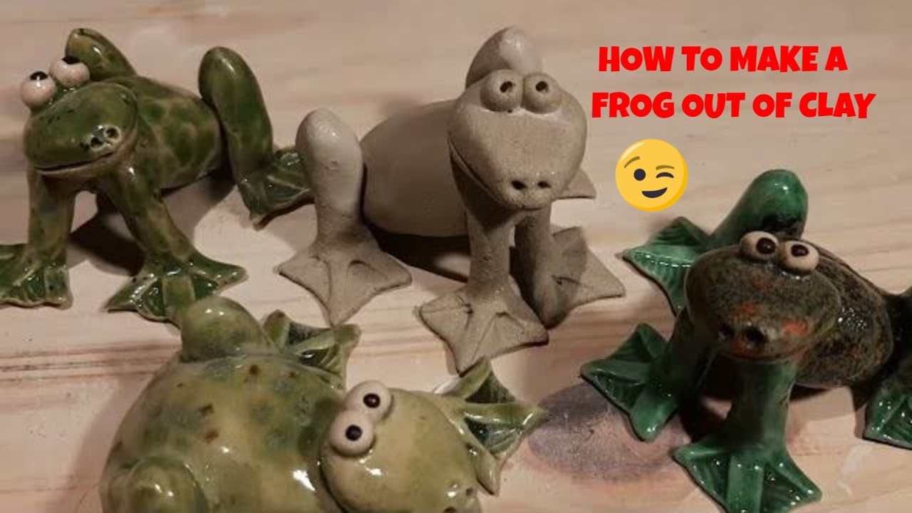 Crafting a Clay Frog: A Fun and Easy Guide! #frogsculpture #modeling # ...