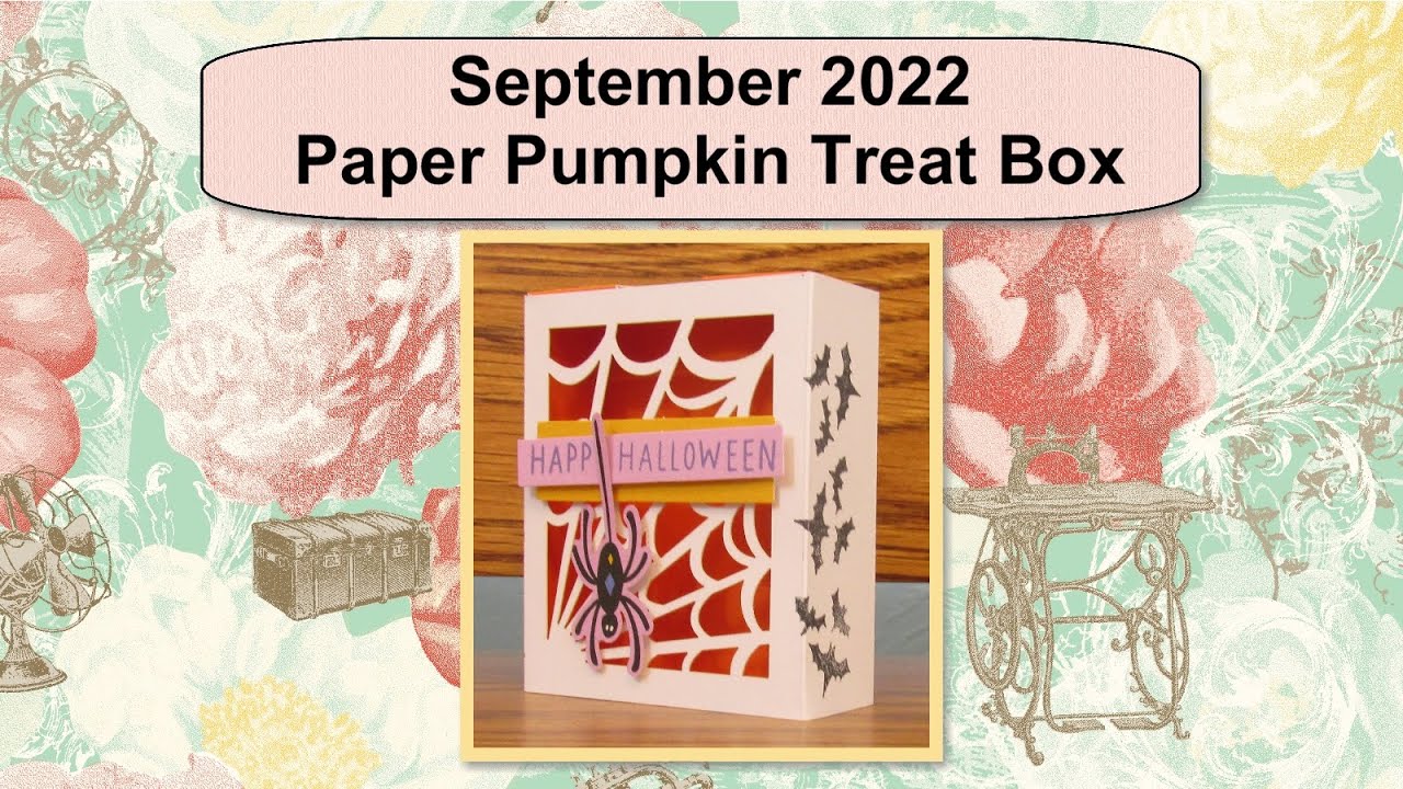 September 2022 Paper Pumpkin Box - YouTube